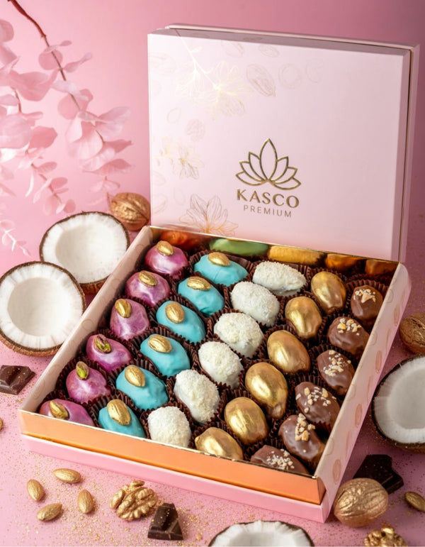 Premium Chocolate Dates Dubai Medjool Date Gift Boxes | Free Delivery ...